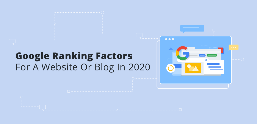 Google Ranking Factors for website 2020 - SEO ranking factors