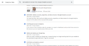 How To Recover Google Analytics Account (2025)