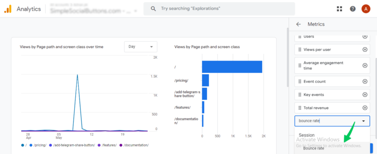 How To Find Bounce Rate On Google Analytics 4 (GA4)