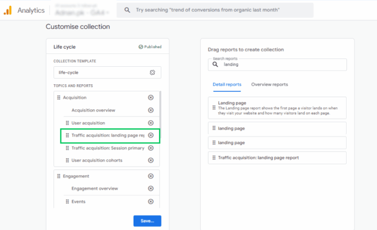 How To Create A GA4 Landing Page Report (2025) - Analytify