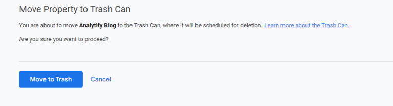 How To Delete A Google Analytics Account, Property Or Data Stream