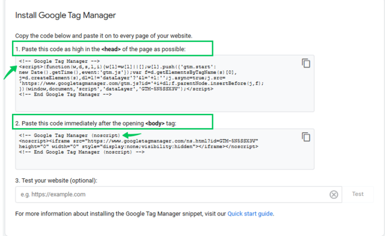 Where To Insert Google Tag Manager Code? (2025)