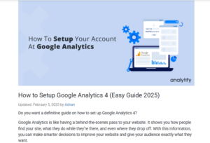 How To Get Google Analytics Certification In 2025