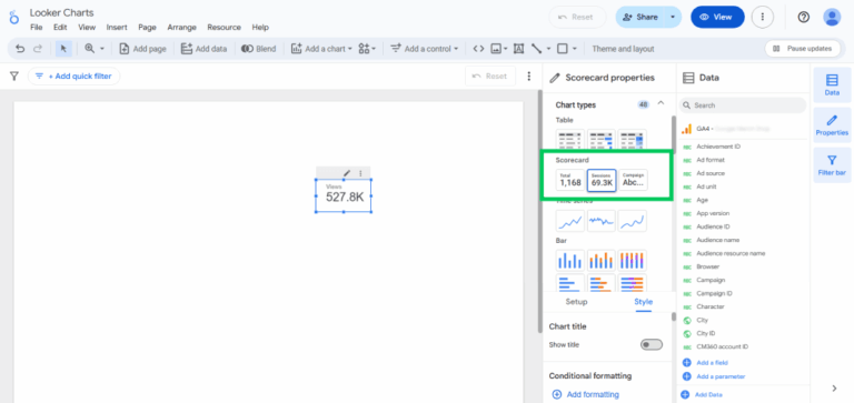 12 Most Useful Looker Studio Charts In 2026