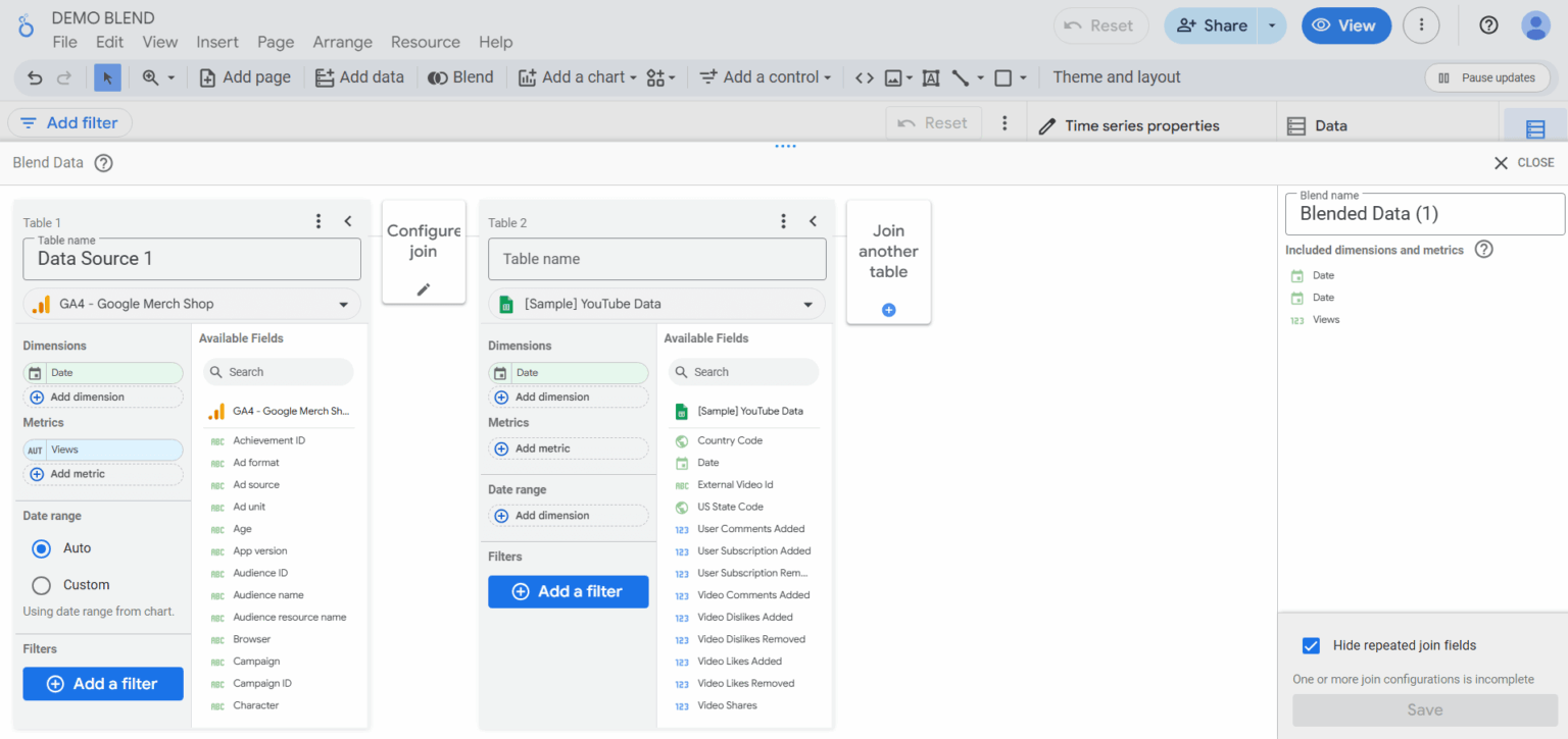 How To Blend Data In Looker Studio 2026 Guide)